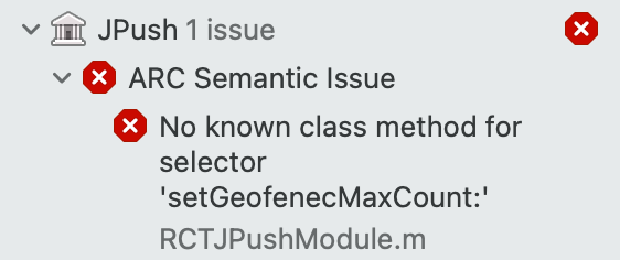 更新了版本一直在报错，有人遇到了么 · Issue #845 · jpush/jpush-react-native · GitHub