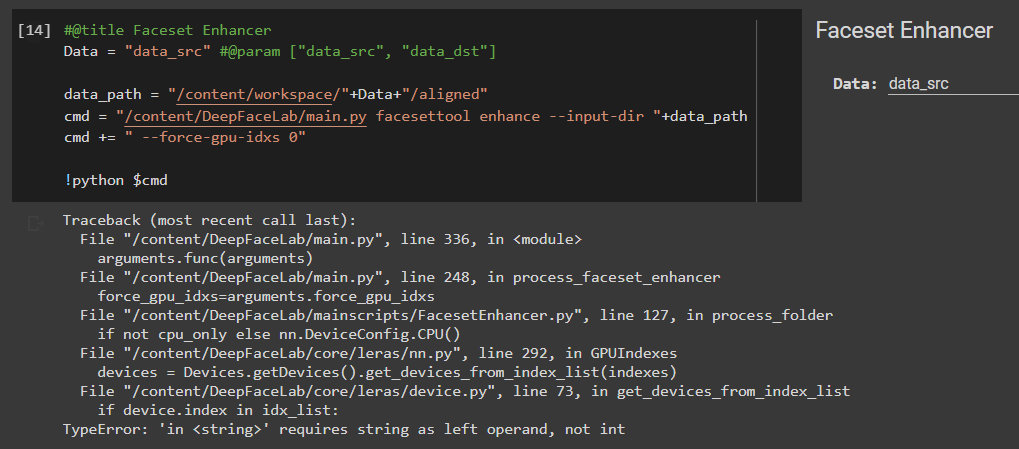 --force-gpu-idxs seems to be broken · Issue #646 · iperov/DeepFaceLab · GitHub
