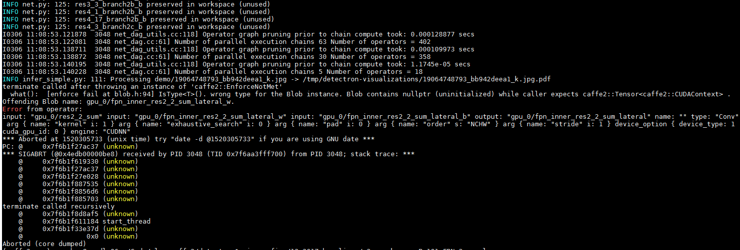 Run tools/infer_simple.py error · Issue #237 · facebookresearch ...