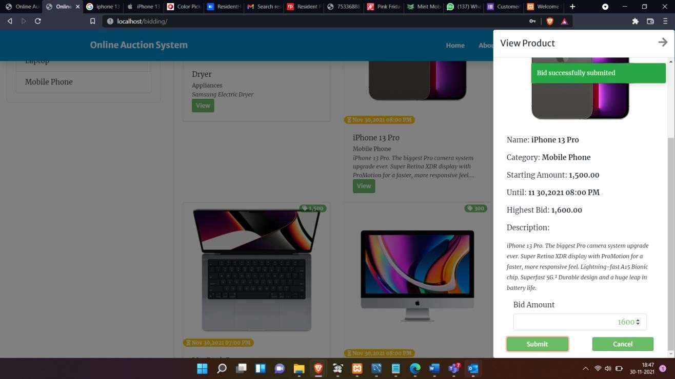 GitHub - manasivg1997/Online-Auction-System