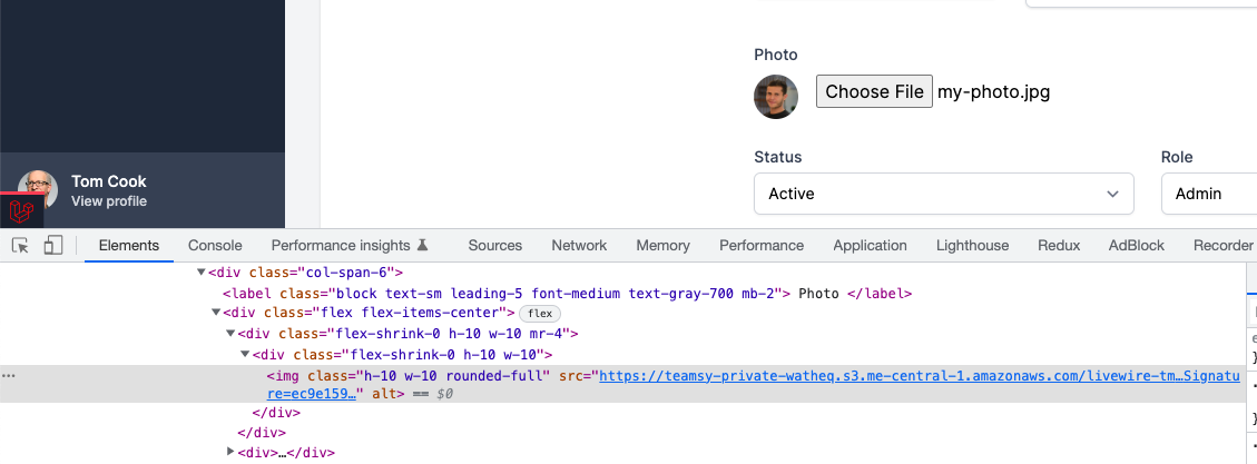 problem with the $photo->temporaryUrl() when I upload photo whith non-english letters to S3 ...