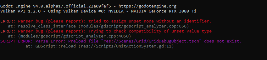 preload() doesn't work in exported projects · Issue #65692 · godotengine/godot · GitHub