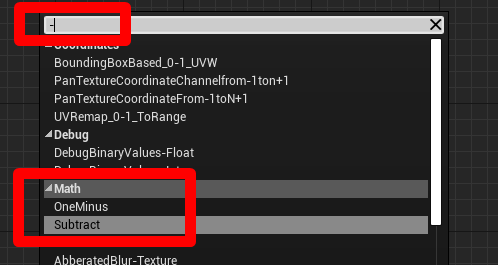 Allow searching Visual Shader nodes by the math operator symbol instead of just by name (example ...
