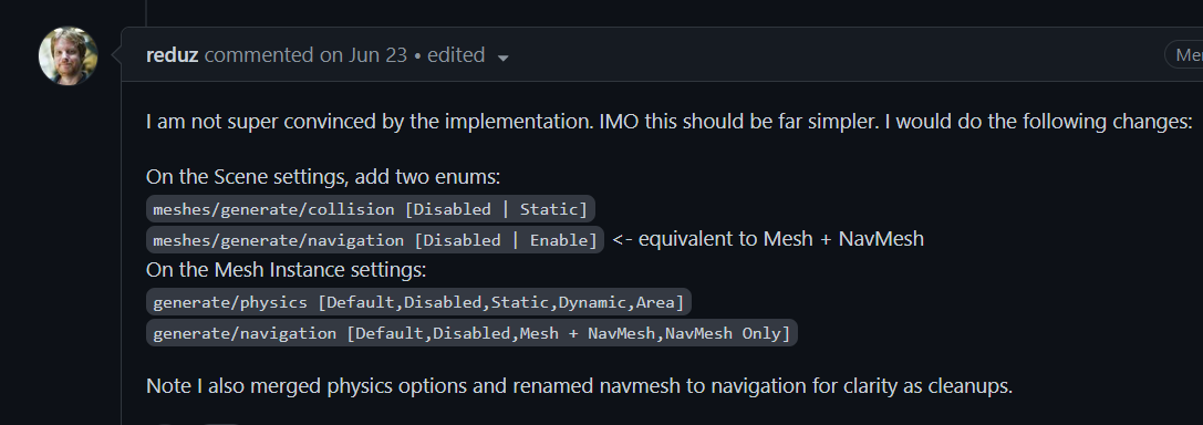 Global option to automatically "Generate Collision" of all meshes of a scene when importing a 3D ...