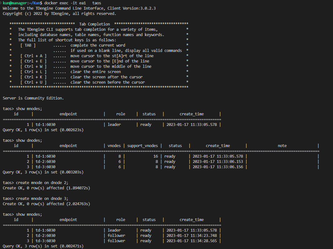 3.0.2.2 create mnode execution stuck · Issue #19340 · taosdata/TDengine · GitHub