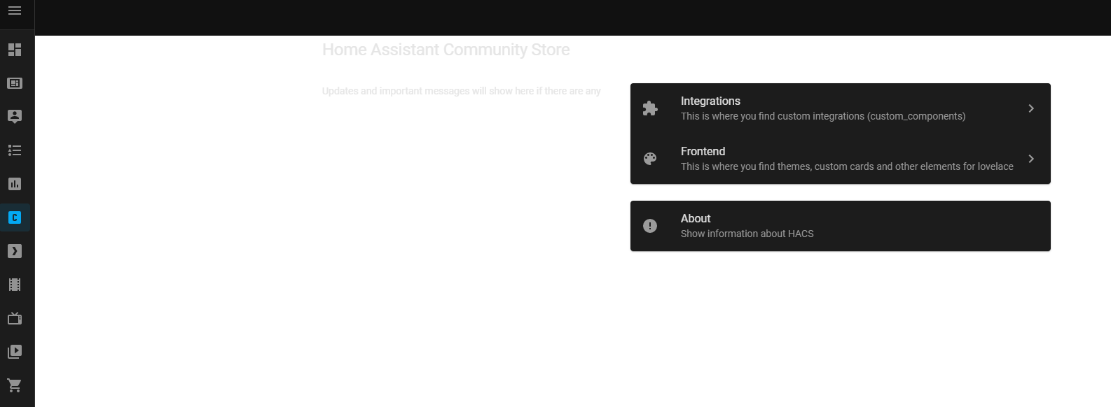 HACS menu page doesn't follow dark mode · Issue #1674 · hacs ...