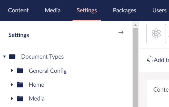 Improve Clarity of Settings Button in Backoffice · umbraco Umbraco-CMS · Discussion #15012 · GitHub