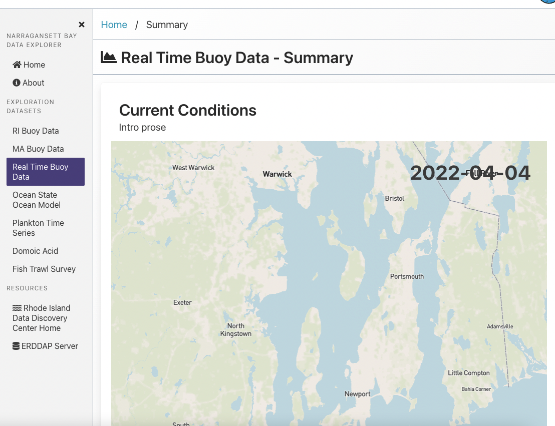 Buoy Telemetry Map · Issue #15 · ridatadiscoverycenter/buoy-viewer · GitHub