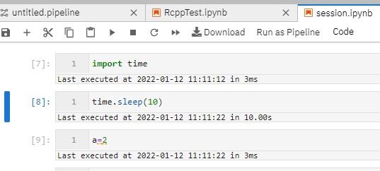 Duration time showed wrongly for Python notebook after execution in pipeline · Issue #2387 ...