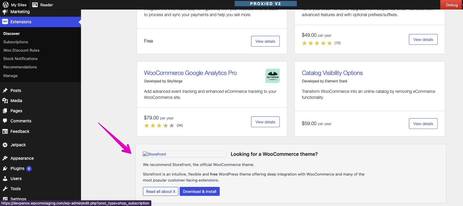 Hide Storefront mentions in marketplace section · Issue #1226 · Automattic/wc-calypso-bridge ...