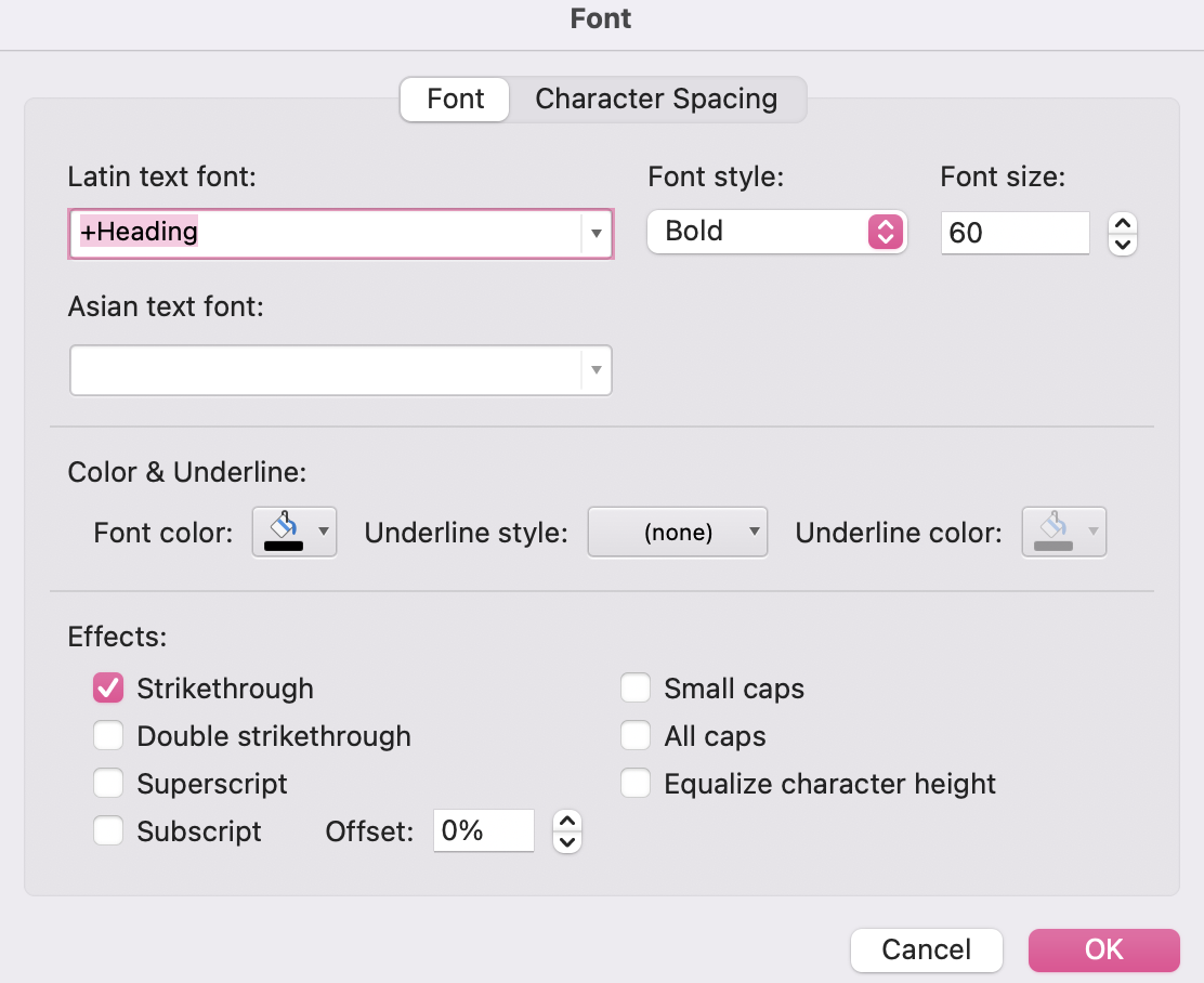 [QUESTION]Can I set the color of strike just like underline property? · Issue #1086 · gitbrent ...