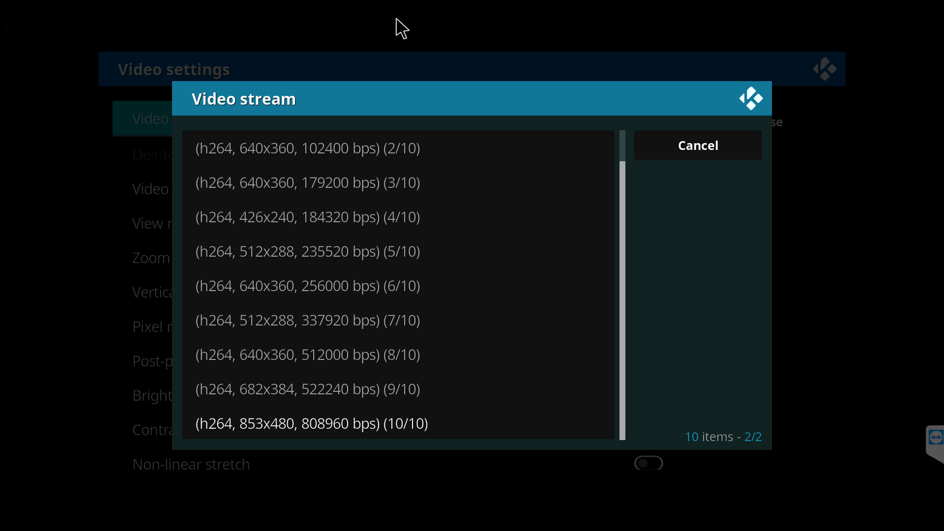 No possibility to play videos in 1080p, smaller resolutions works fine ...
