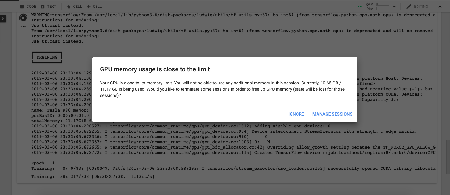 OOM Error on CSV · Issue #175 · ludwig-ai/ludwig · GitHub