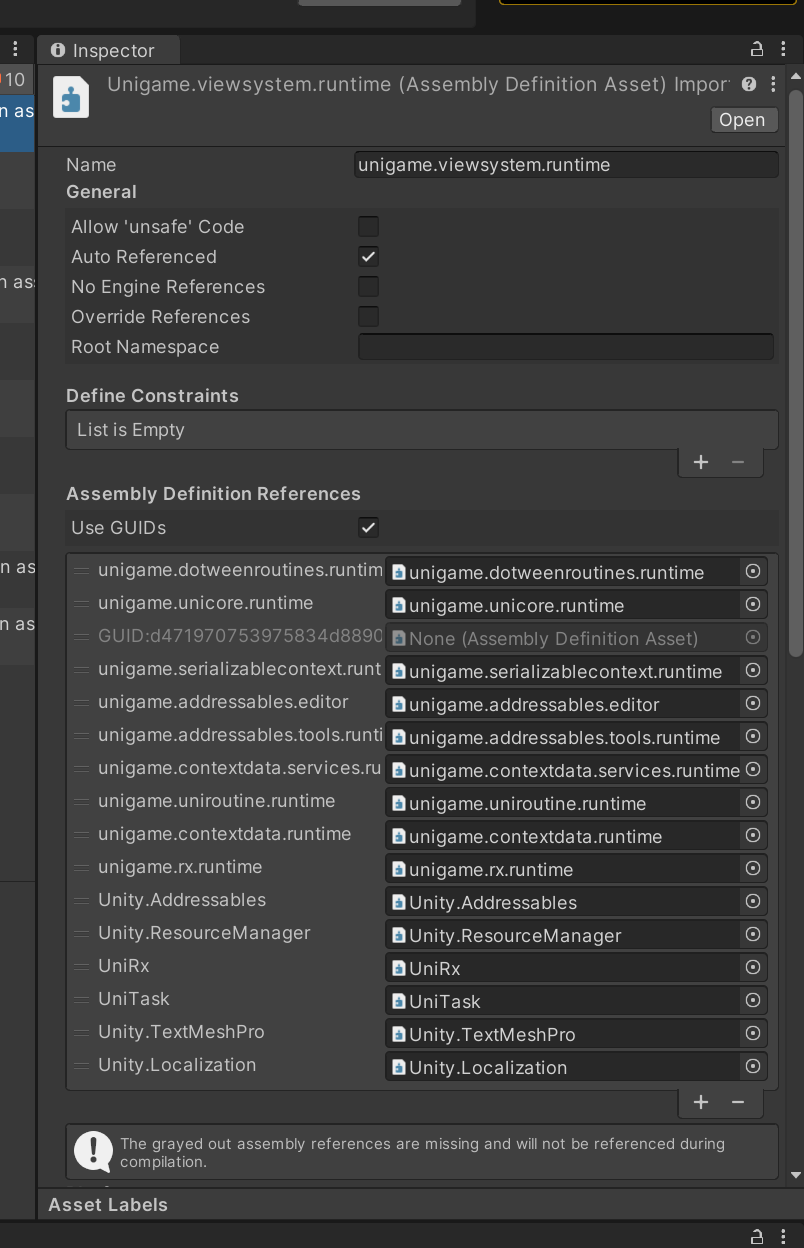 Could you publish the unigame.localization model ? · Issue #32 · UnioGame/UniGame.ViewSystem ...