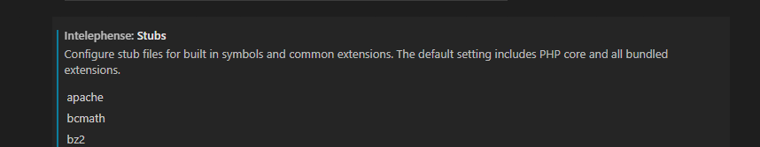 existing phpstorm-stubs doesn't work with xdebug functions · Issue #1594 · bmewburn/vscode ...