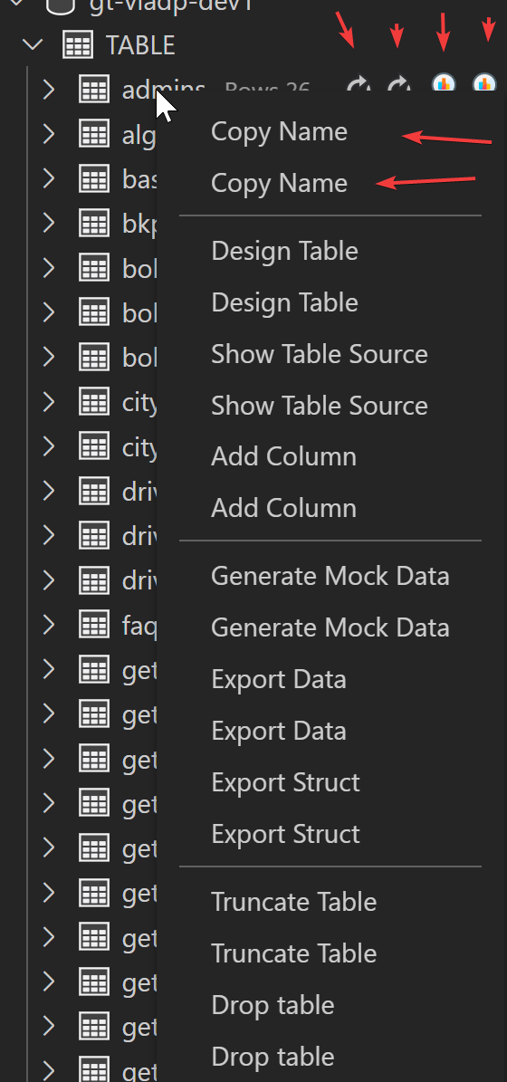 [BUG] menu items are doubled · Issue #151 · cweijan/vscode-database-client · GitHub