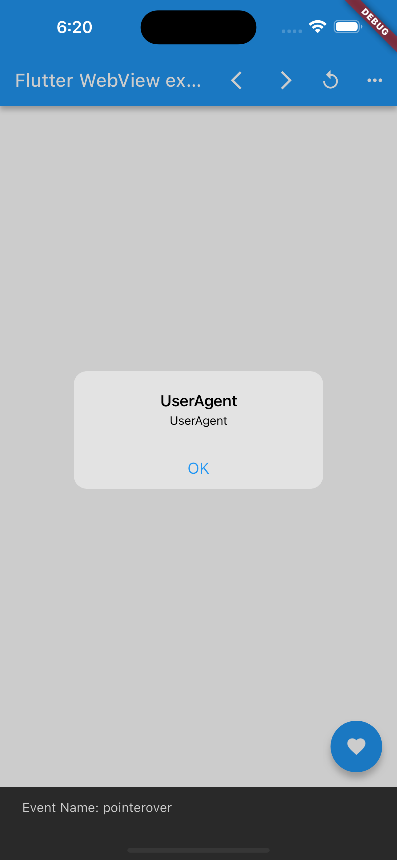 When dialog popup the pointerover, pointerdown, touch event on barrier still can pass to webview ...