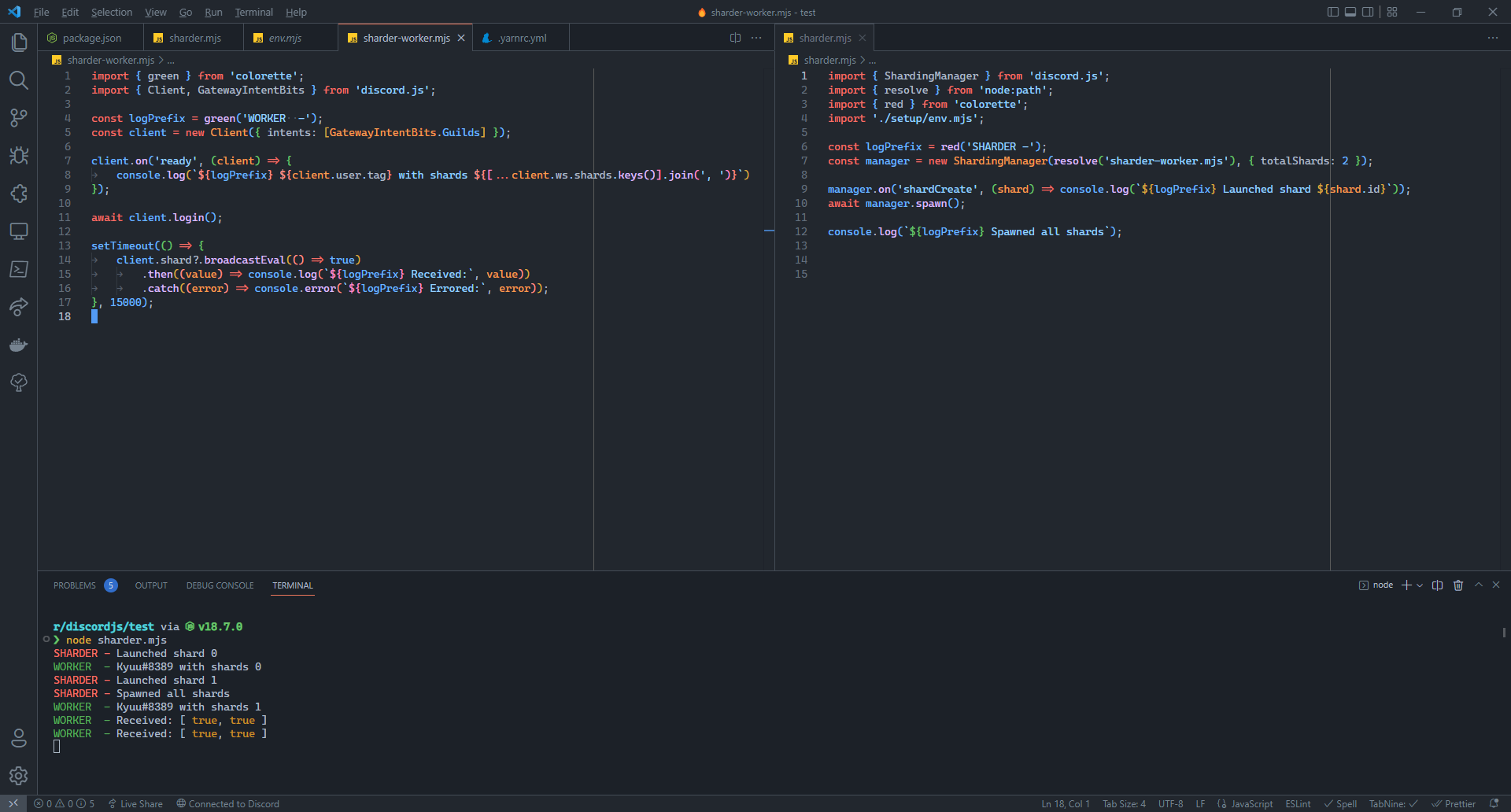 Broadcast eval erroring · Issue #8347 · discordjs/discord.js · GitHub