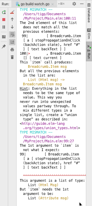 Retrieve compiler output color information · Issue #83 · intellij-elm ...
