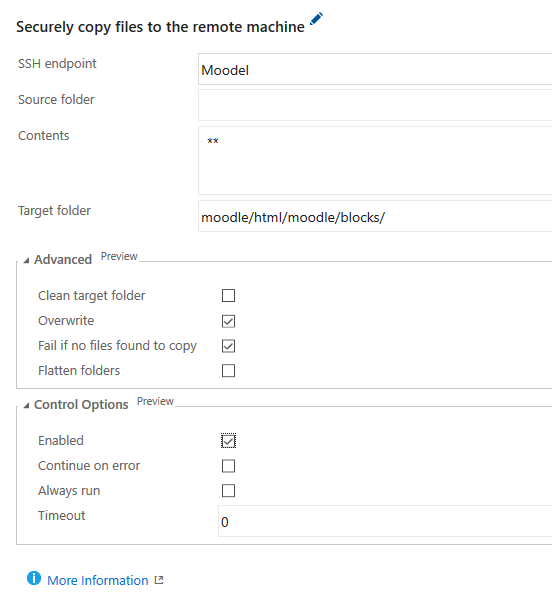 VSTS Send file over SSH · Issue #109 · Azure/Moodle · GitHub