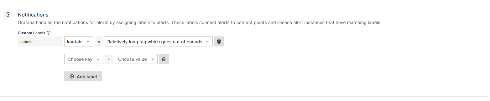 UX: don't limit alert label content width for better management of long ...