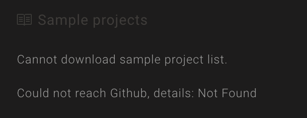 Cannot download sample project list · Issue #2648 · enso-org/enso · GitHub