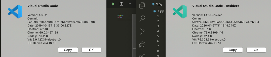 Font rendering degradation | High Contrast Issue after 1.39.2 [macOS ...