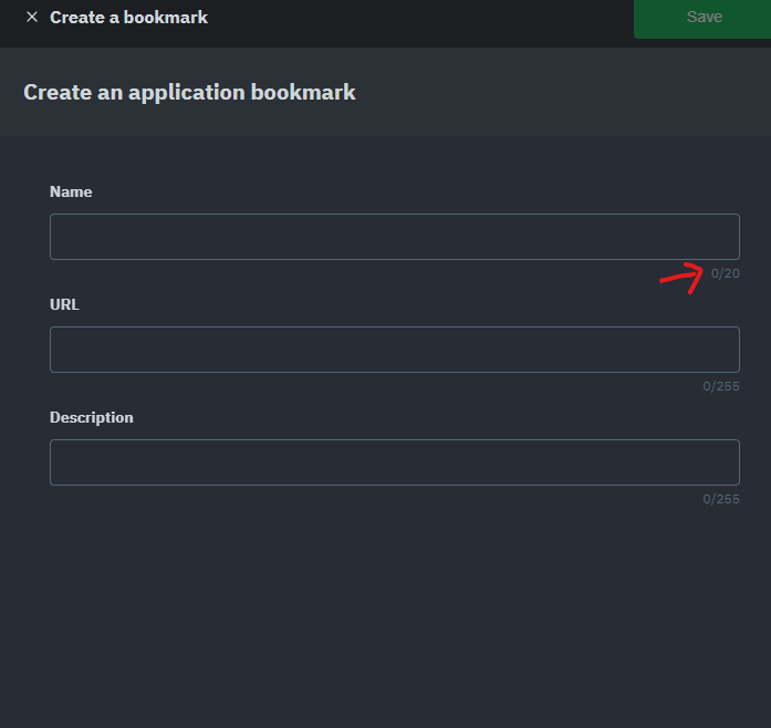 [Quick win] [Feat]: Increase max supported length of bookmarks · Issue ...