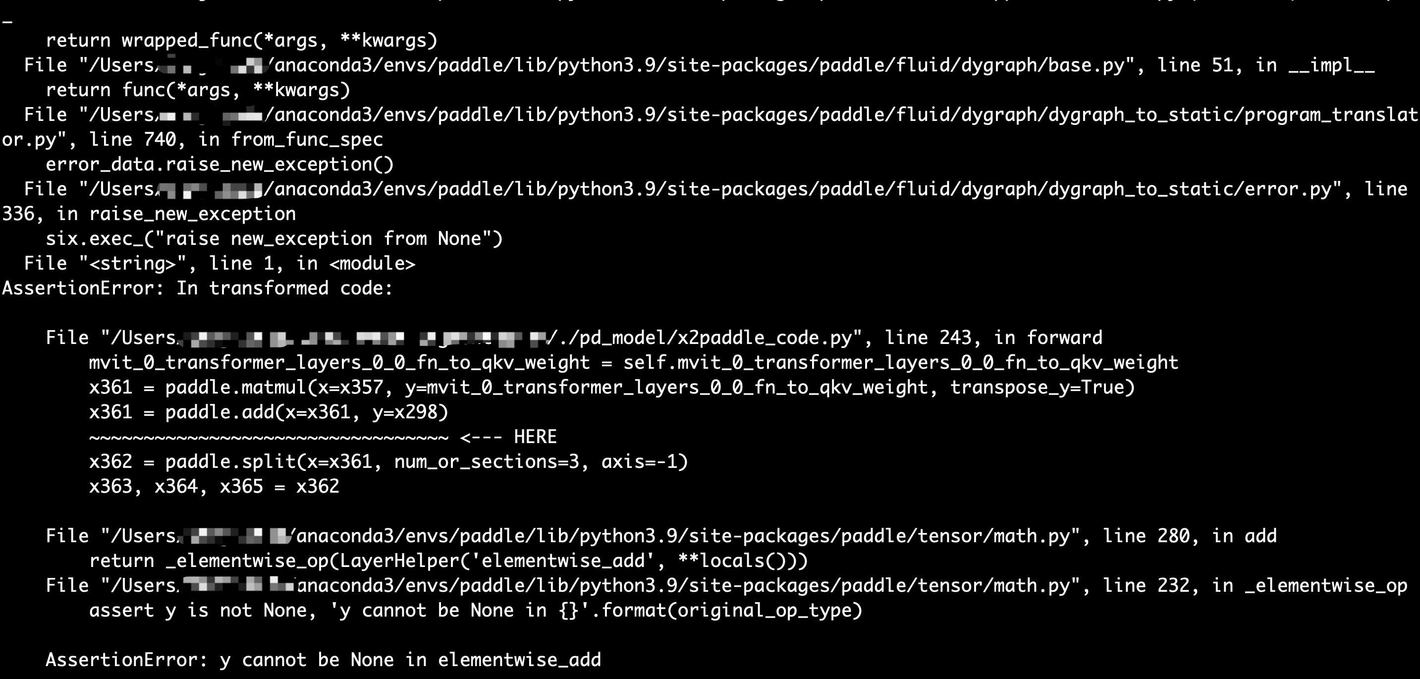 Pytorch 转 Paddle Nnlinear Biasfalse 转换后代码提示 Add 不能为 None · Issue 982 · Paddlepaddlex2paddle