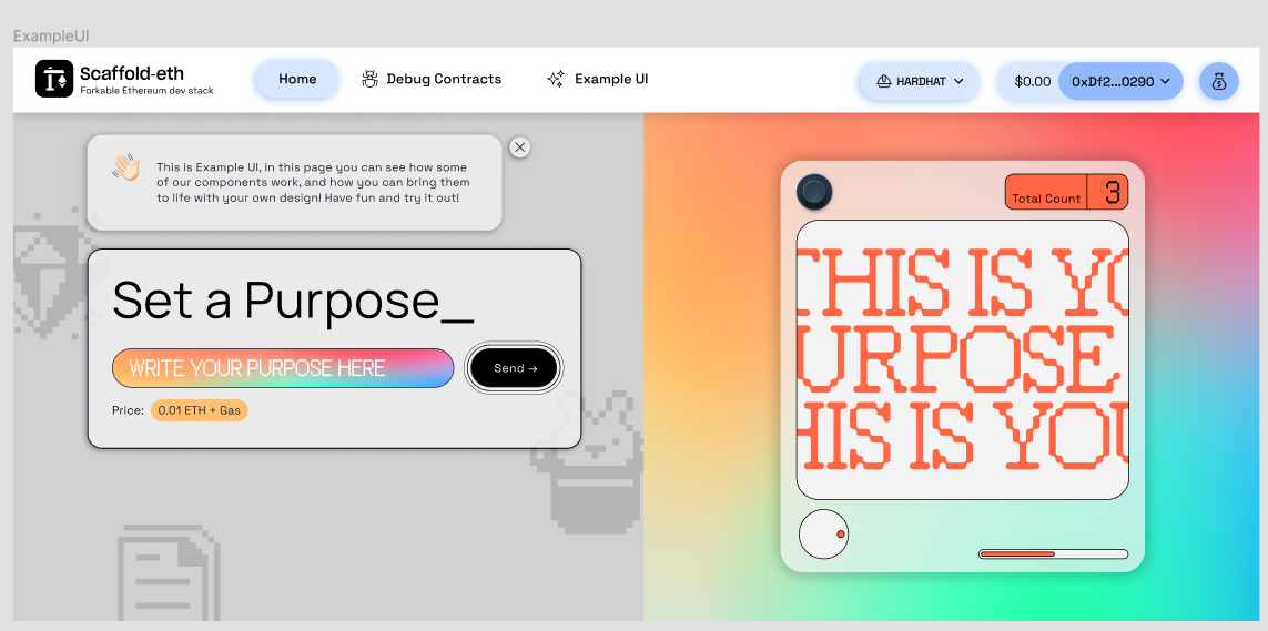 Example Ui Hero · Issue 113 · Scaffold Eth Scaffold Eth 2 · Github