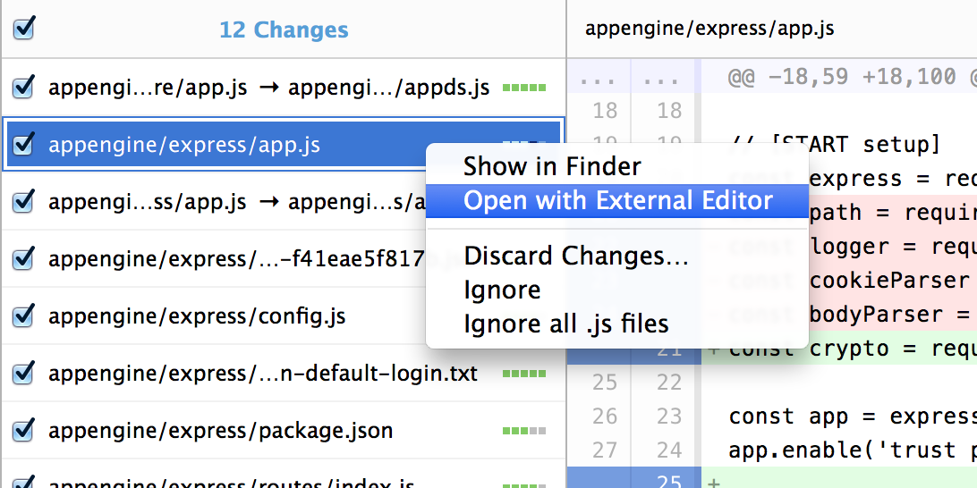 Char level diff and `open with external editor` as in GH 222 · Issue ...