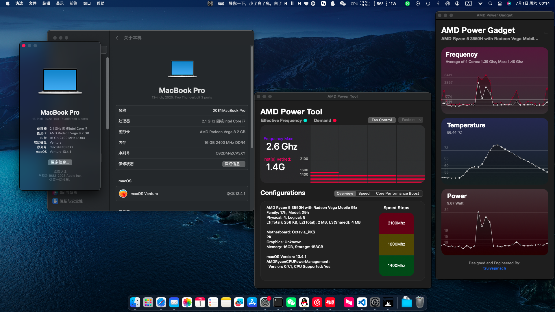 GitHub - tirpitzde/acer-an515-43_laptop_hackintosh-AMD: AMD R5 3550H ...