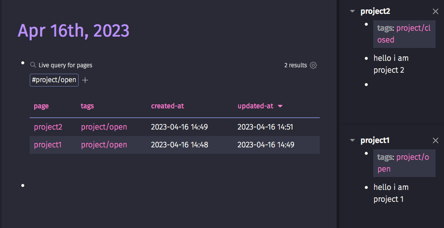 0.9.2 bug Page-tags queries not refreshing - re-index is required - regression · Issue #9110 ...