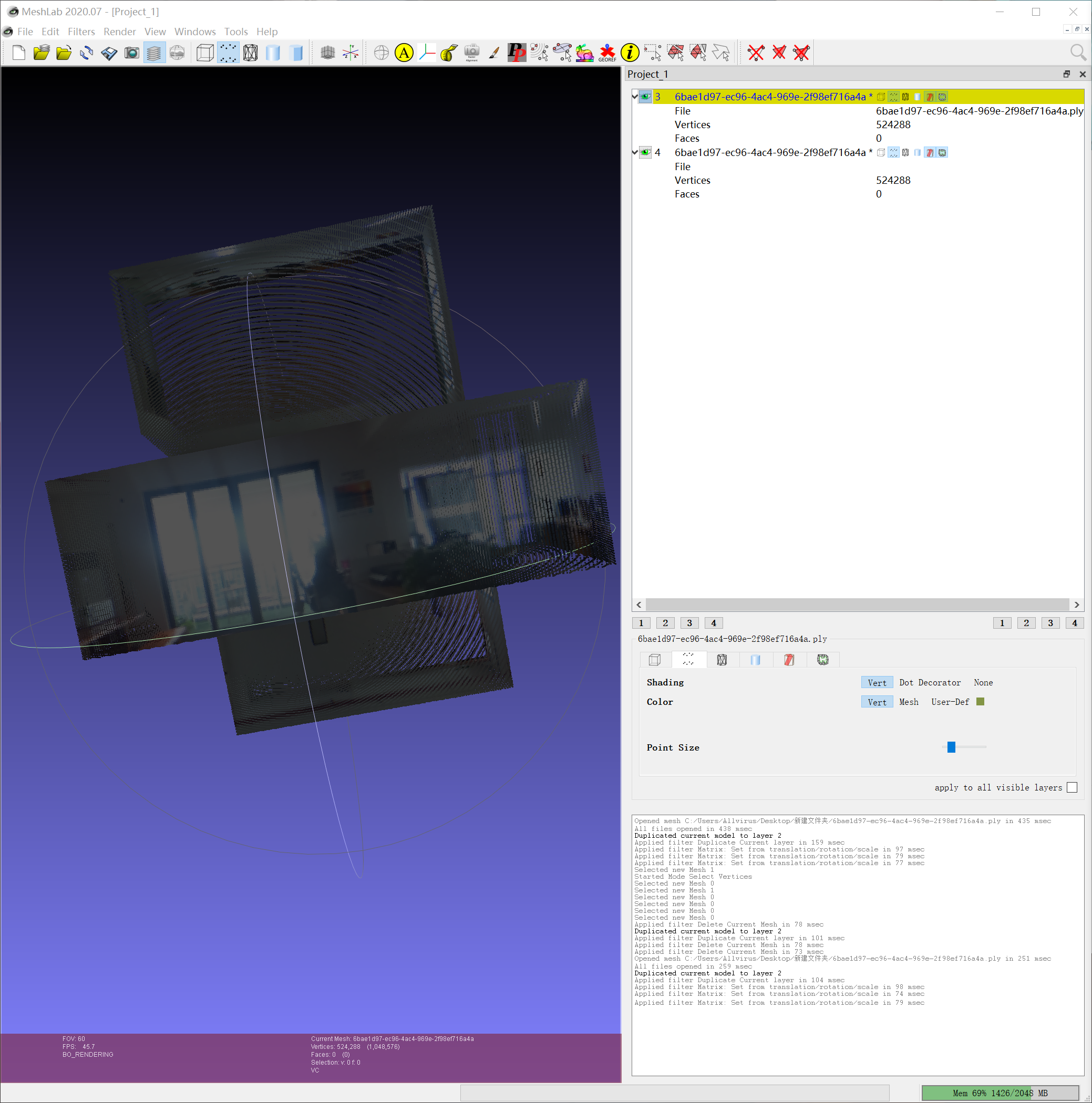 why the matrix rotaion has different result with different way · Issue #759 · cnr-isti-vclab ...