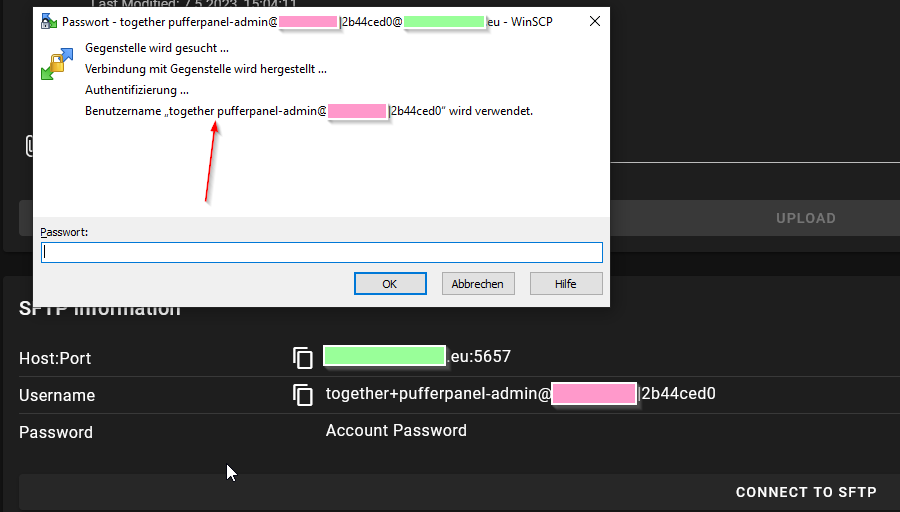 SFTP URL not working with "plus" sign in e-mail-address due to missing URL encoding of username ...