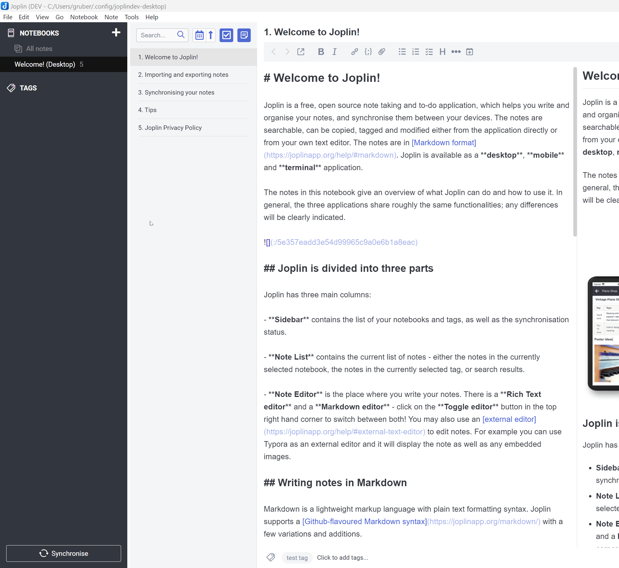 Tags in sidebar are not displayed and tags toggles notebooks · Issue #6970 · laurent22/joplin ...