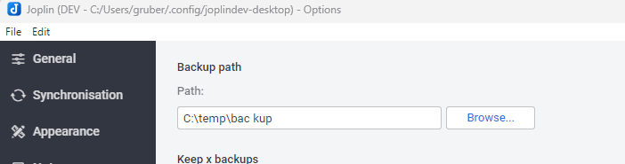 Plugin API DirectoryPath edit problems when path contain spaces · Issue #7018 · laurent22/joplin ...