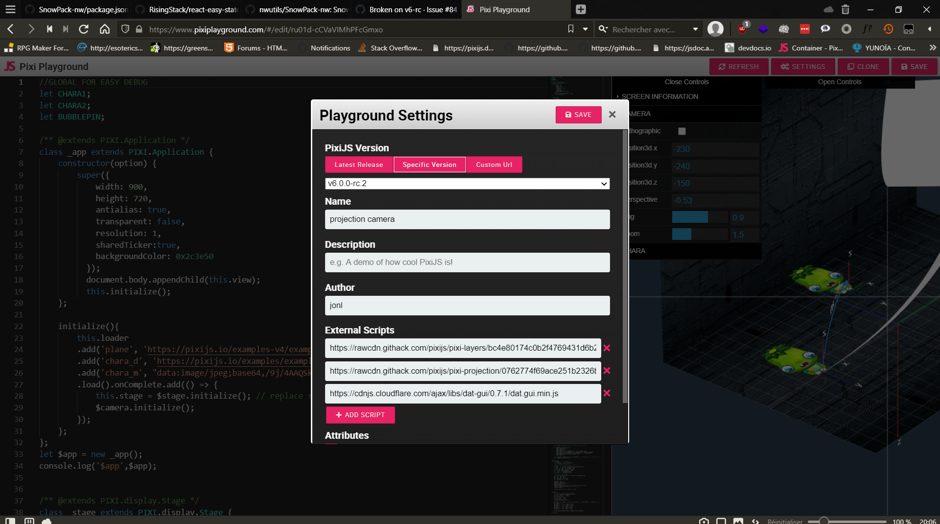 Broken on v6-rc · Issue #84 · pixijs-userland/projection · GitHub