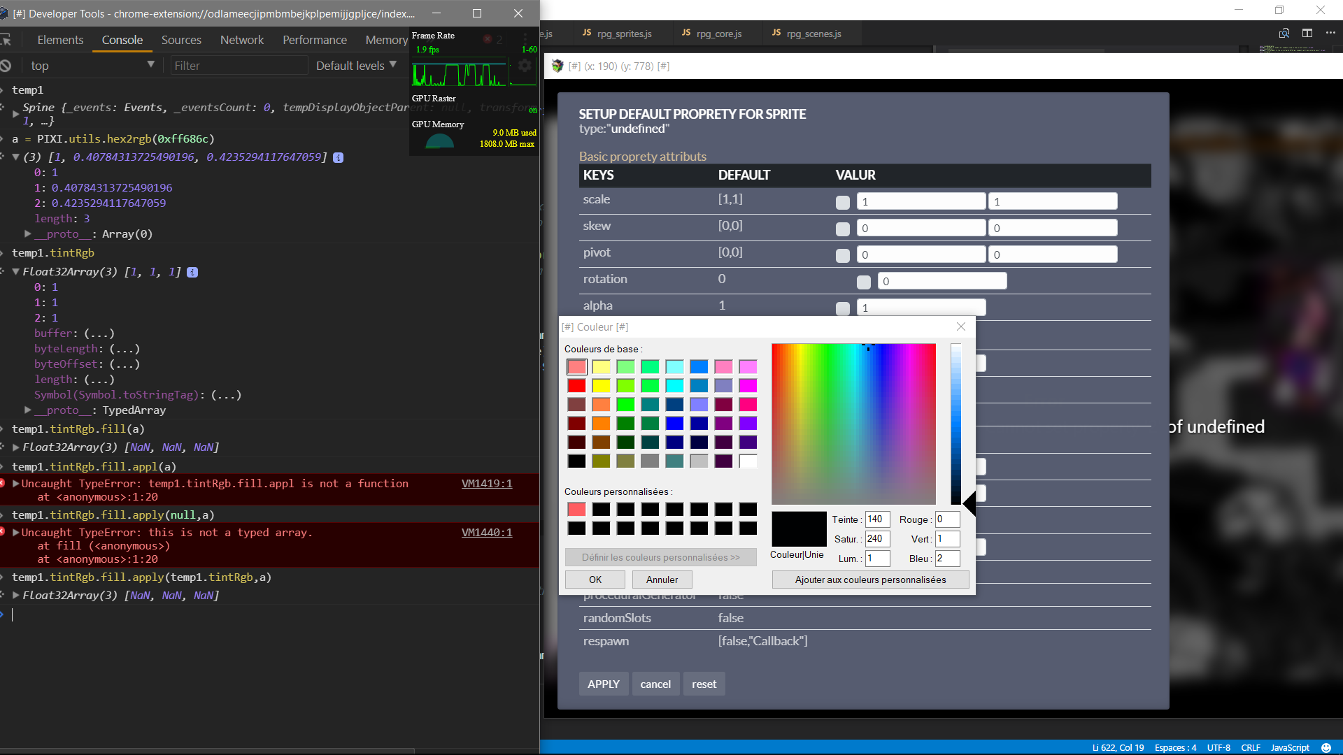 fill tintRgb from PIXI.utils.hex2rgb · Issue #231 · pixijs-userland/spine · GitHub