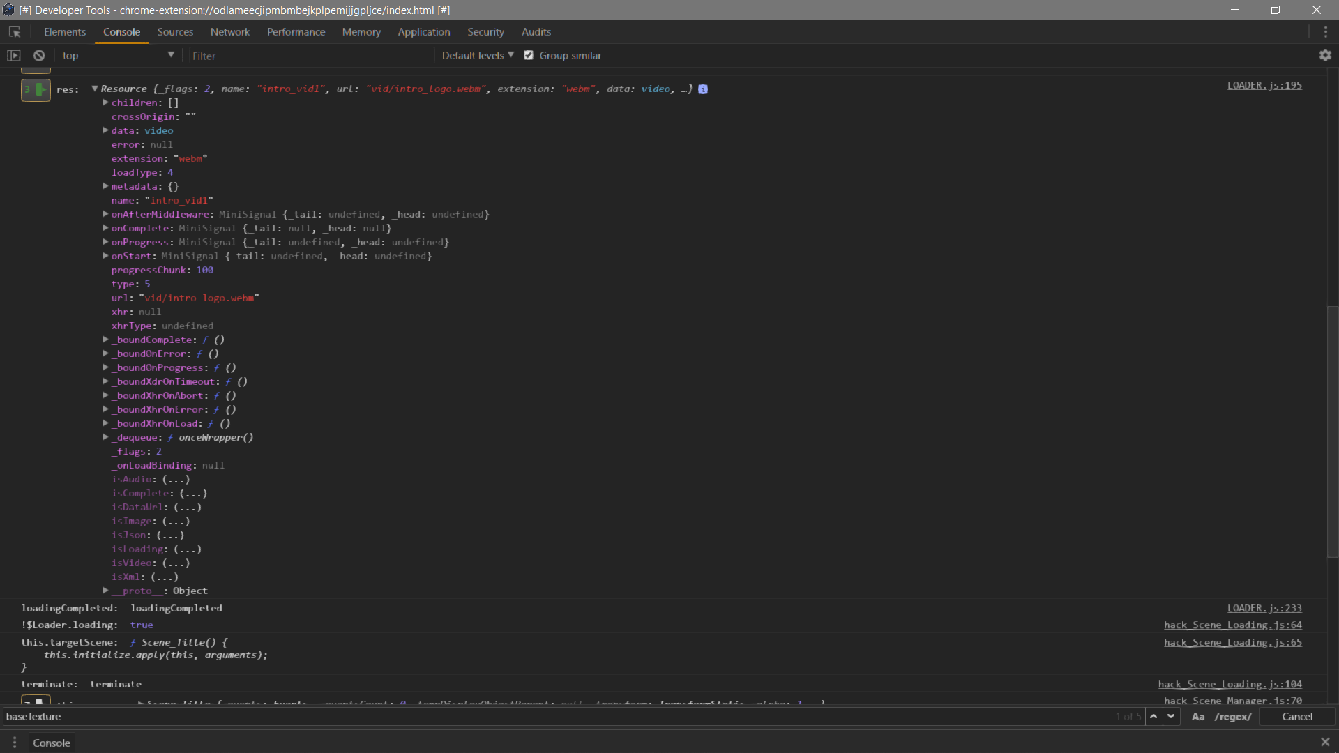 where baseTextures for video in the loader ressource ? · Issue #4972 · pixijs/pixijs · GitHub