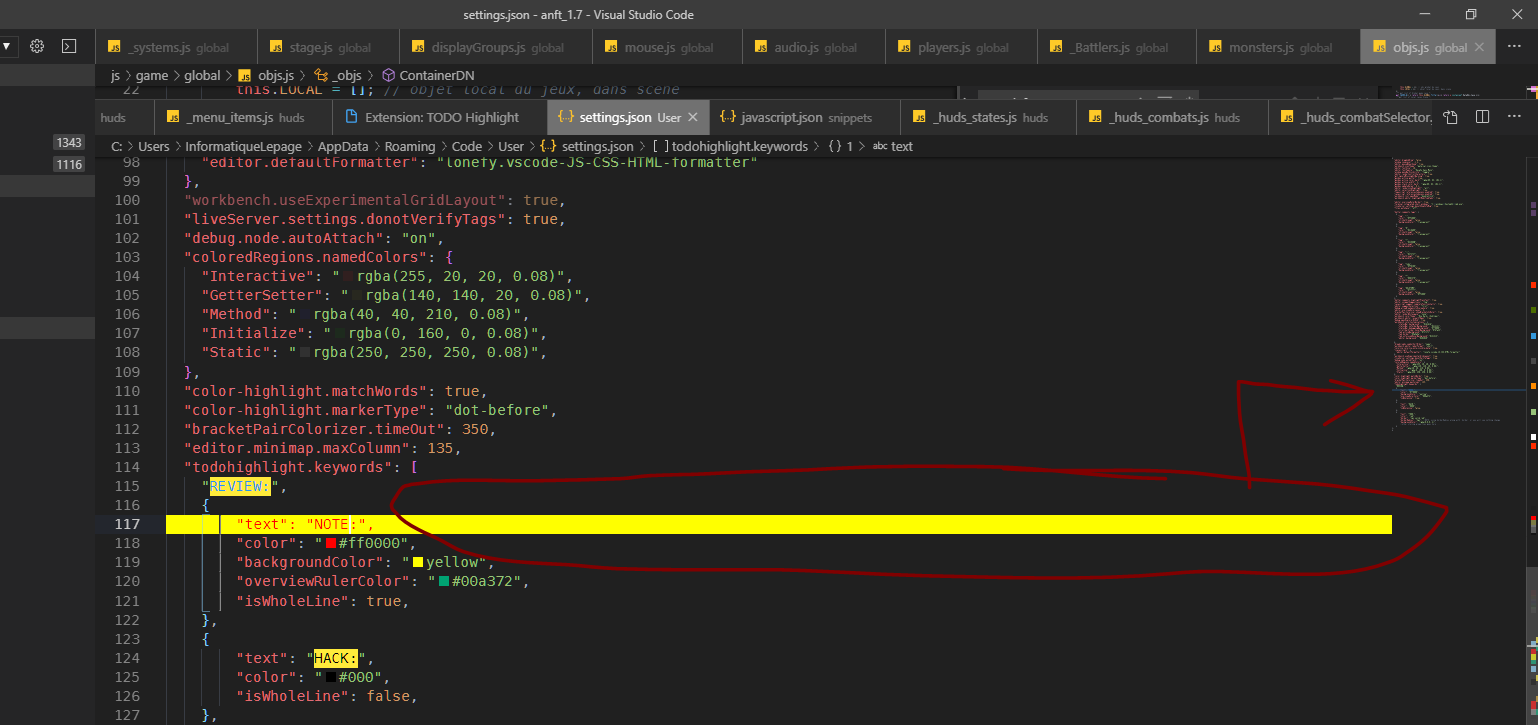 minimap support ? · Issue #159 · wayou/vscode-todo-highlight · GitHub