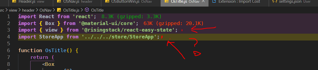 missing on specific module · Issue #166 · wix/import-cost · GitHub