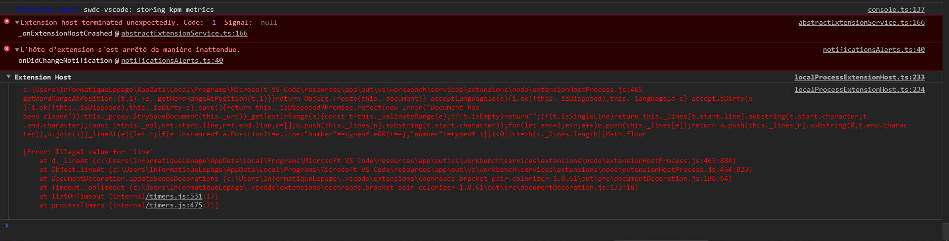 Extension Host Crash · Issue 102649 · Microsoftvscode · Github 