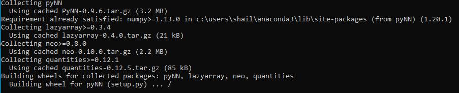 How To Install Pynn On Windows · Issue 729 · Neuralensemble Pynn · Github