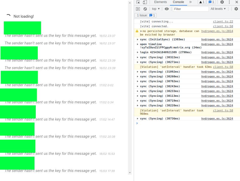 Bug: hydrogen-view-sdk example · Issue #708 · element-hq/hydrogen-web · GitHub