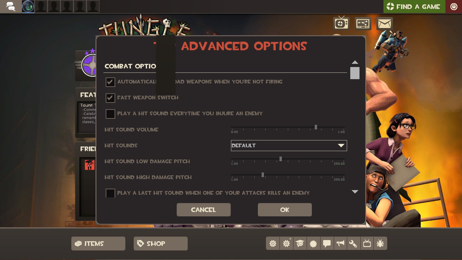 TF2 Advanced Options Tooltips Blank Issue 2340 ValveSoftware TF2 Advanced Options Tooltips Blank Issue 2340 ValveSoftware