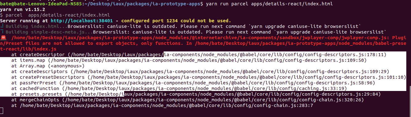 Unable To Run Pagecontainer Due To References To The Jwplayer Component · Issue 141