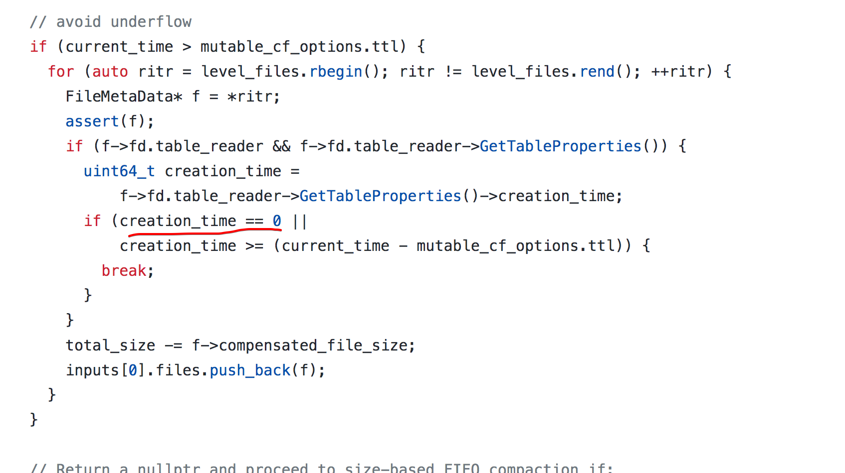 fifo compaction ttl not working · Issue #9336 · facebook/rocksdb · GitHub