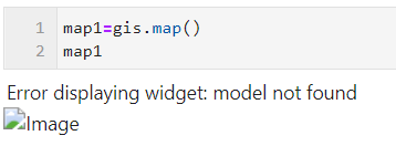 JupyterLab and arcgis ipywidget 1.6.2 Error model not found · Issue #479 · Esri/arcgis-python ...