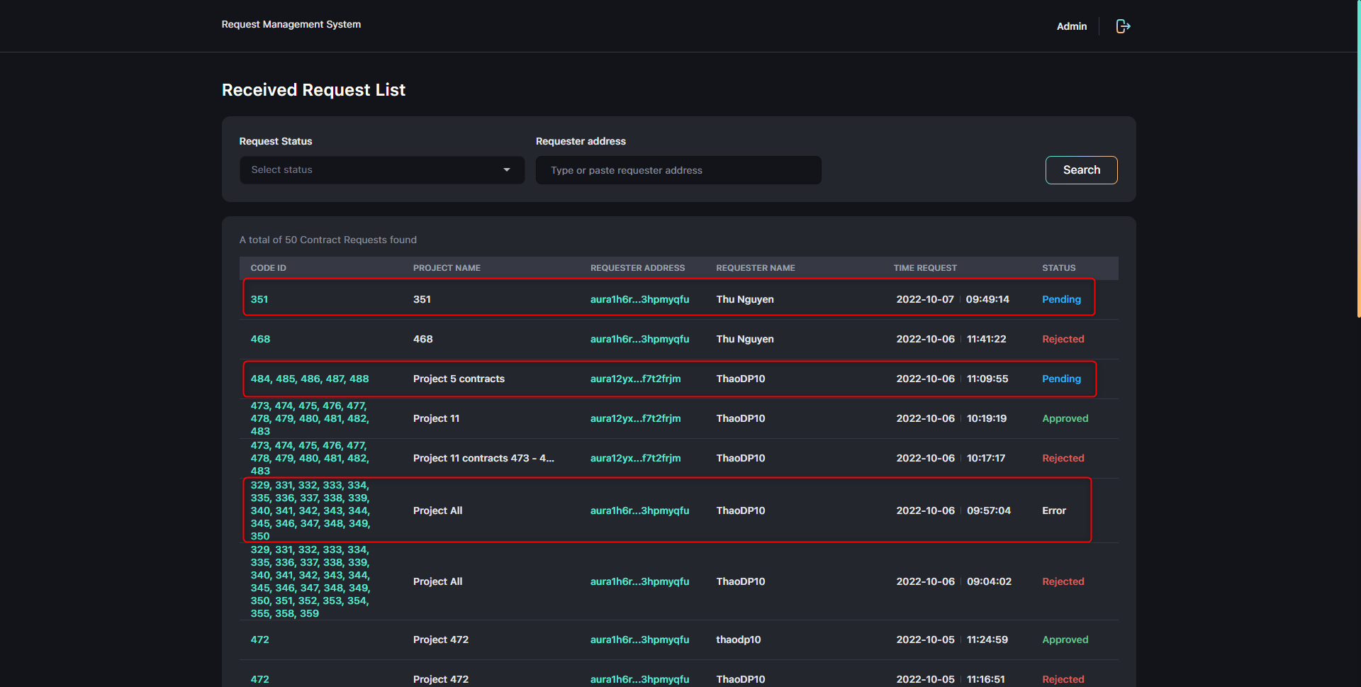 [Portal][Approve] Cannot approve request to deploy on mainnet · Issue #1122 · aura-nw/aurascan ...